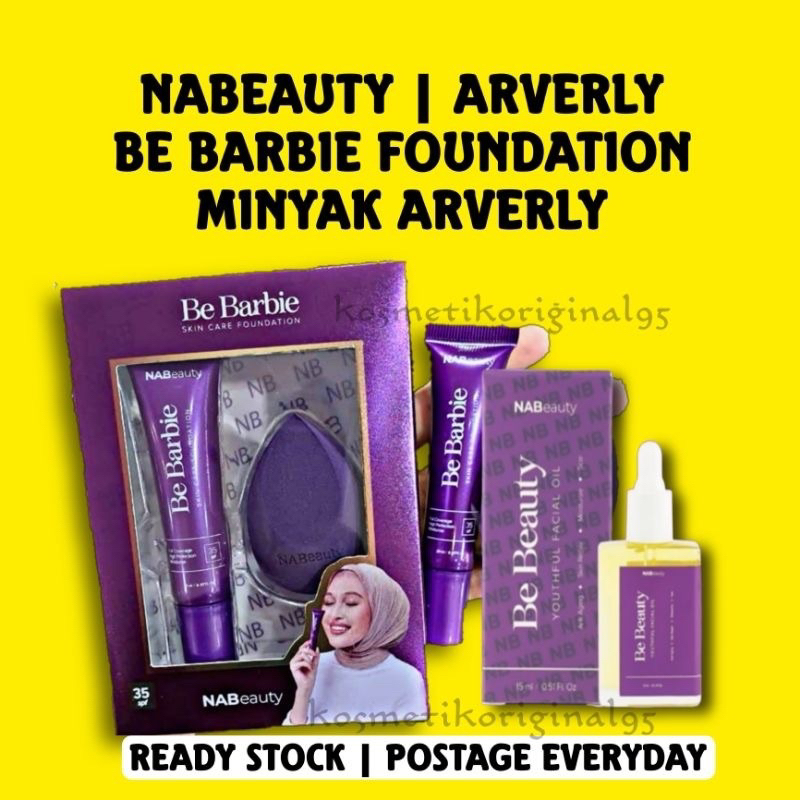 NABEAUTY ORIGINAL HQ - BE BARBIE FOUNDATION | FOUNDATION KAKNAB ...