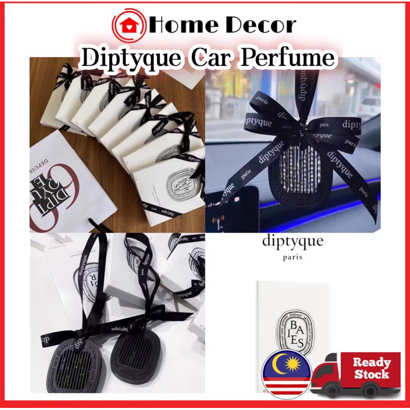 HomeDecorMY Original Diptyque Car Perfume Car Fragrance Air Freshener ...