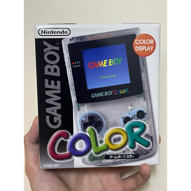 (Box)Nintendo Gameboy Color - Clear | Shopee Malaysia
