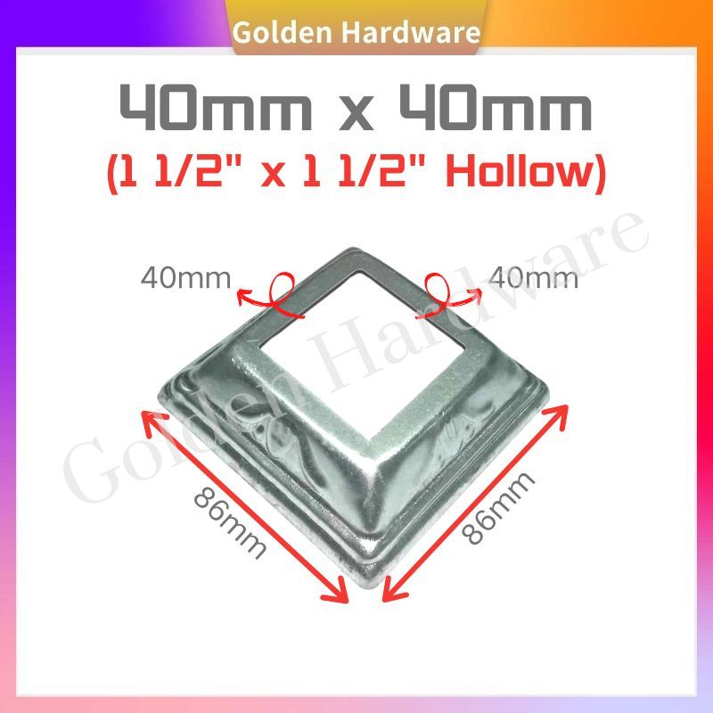 Hollow Capping / Square Capping / Square Leg Capping / Hollow Base Cap ...
