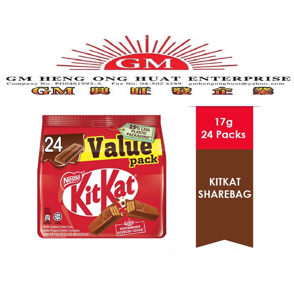 Nestle KitKat 24s Pack Value Share (24 x 17g) | Shopee Malaysia