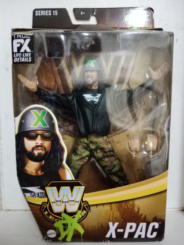 (Box Damage) Mattel WWE Elite Legends Series 15 X-Pac DX Wrestling ...