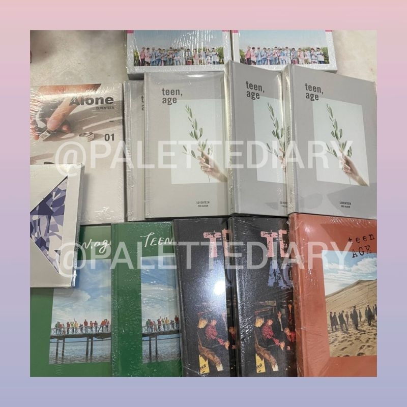 [READY STOCK] SEVENTEEN Re-release Album (17Carat/AL1/Love& Letter ...
