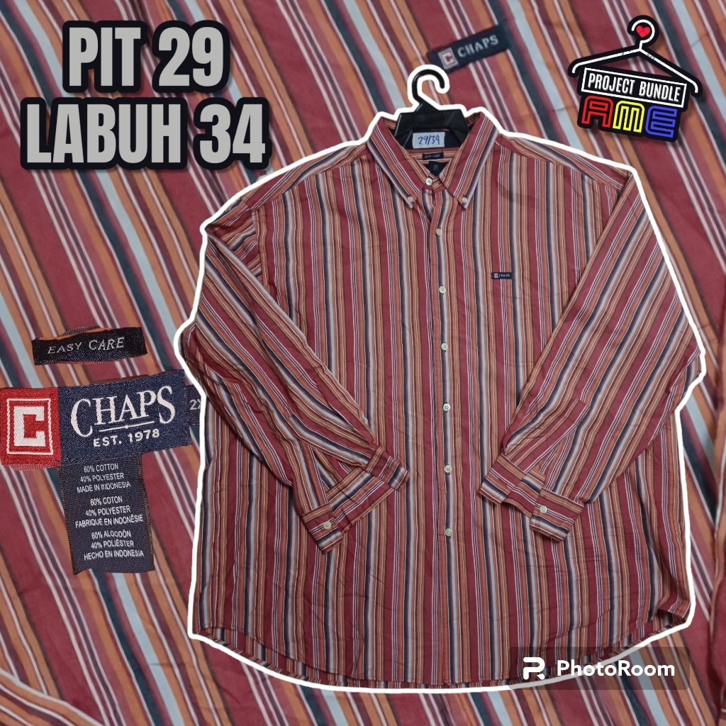 Kemeja Shirt Bigsize Oversize 4XL (Pit 29 Ukuran Dada 58 inch) | Shopee ...