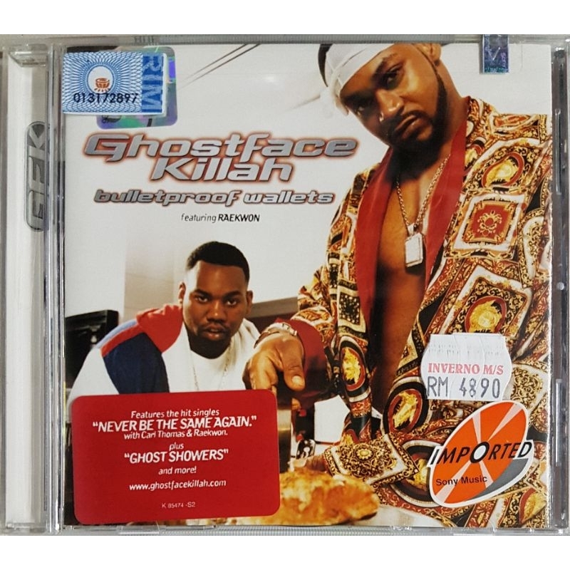 Ghostface Killah - Bulletproof Wallets (CD) | Shopee Malaysia Ghostface Killah - Bulletproof Wallets (CD) | Shopee Malaysia