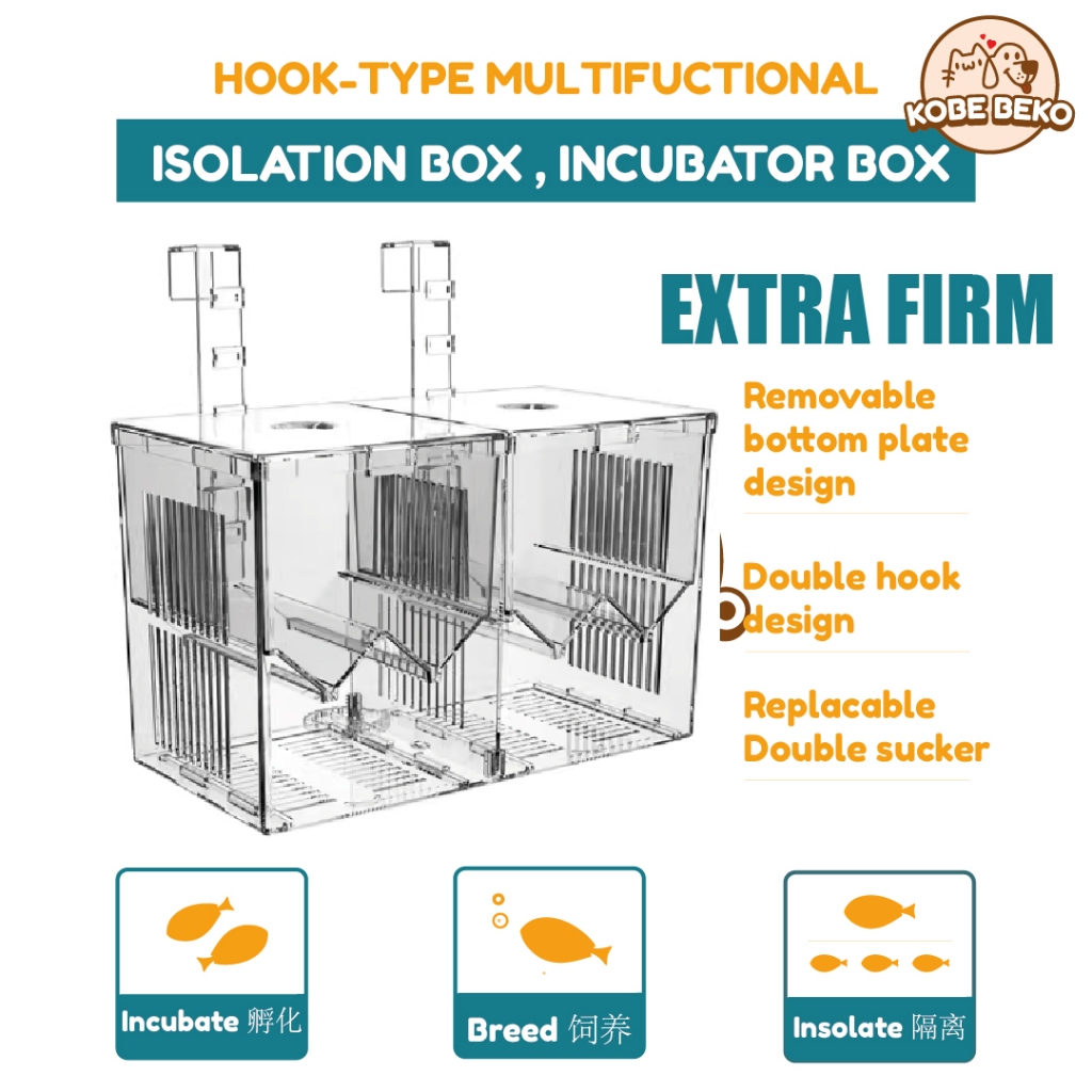 FISH ISOLATION BOX INCUBATOR BOX HOOK-TYPE MULTIFUCTIONAL | Shopee Malaysia