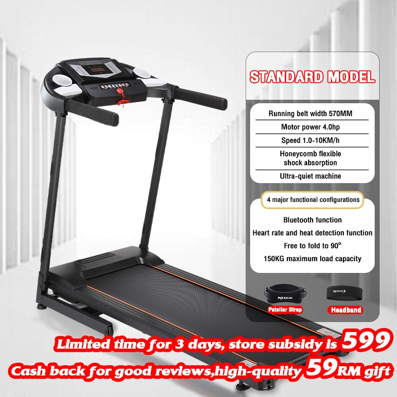 🔥5 YEAR WARRANTY🔥Treadmill 4.0hp Gym Treadmill Cardio Exercise Jogging ...