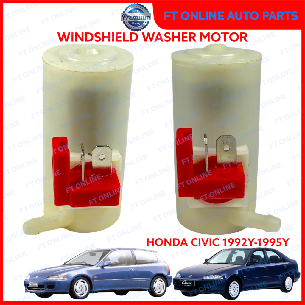 HONDA CIVIC 1992-1995 SR4 SR3 EG EH WASHER MOTOR/PUMP WINDSHIELD WIPER ...