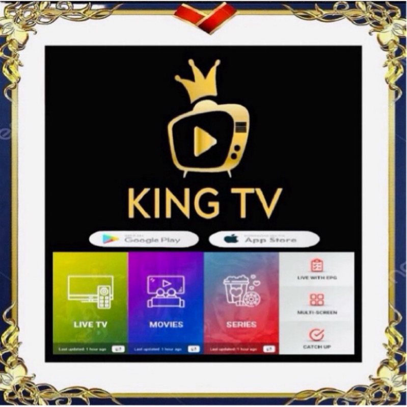 King TV KingTv Malaysia / 1 BULAN/ 3 BULAN / 6 BULAN Support King tv ...