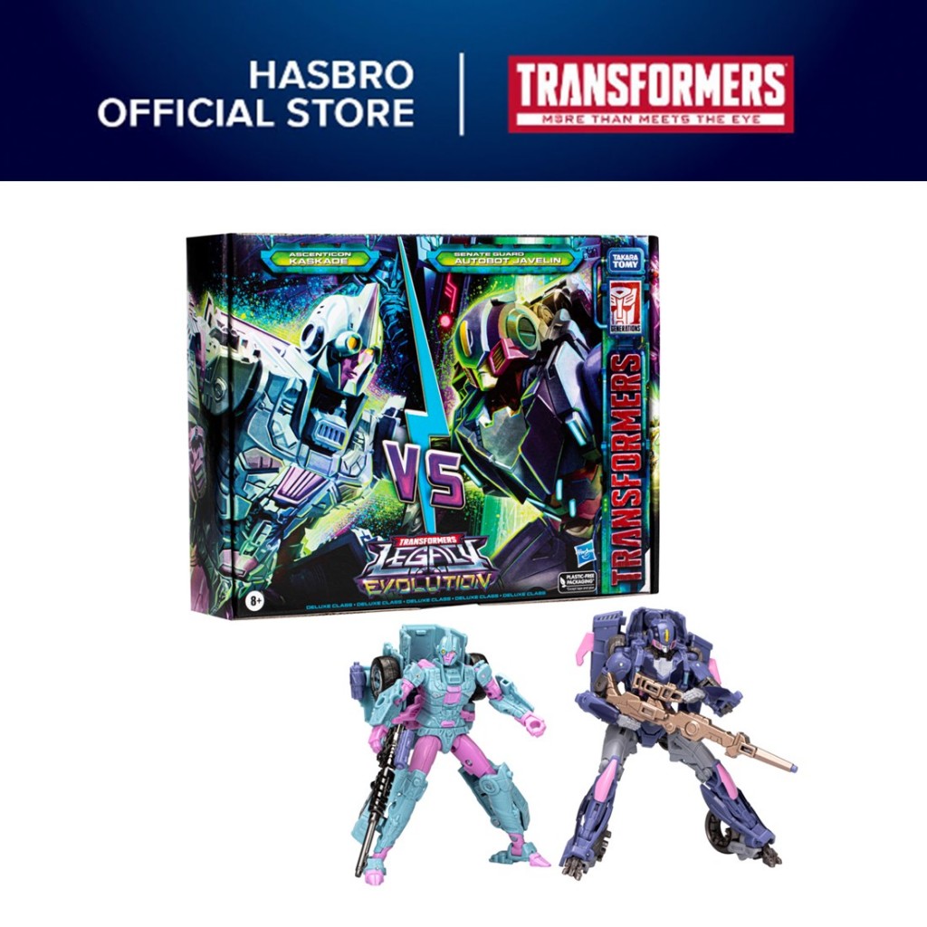 Transformers Legacy Evolution Deluxe Senate Guard & Ascenticon Kaskade ...