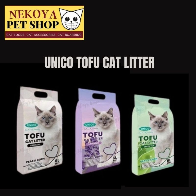 UNICO Tofu Cat Litter 6L | Shopee Malaysia