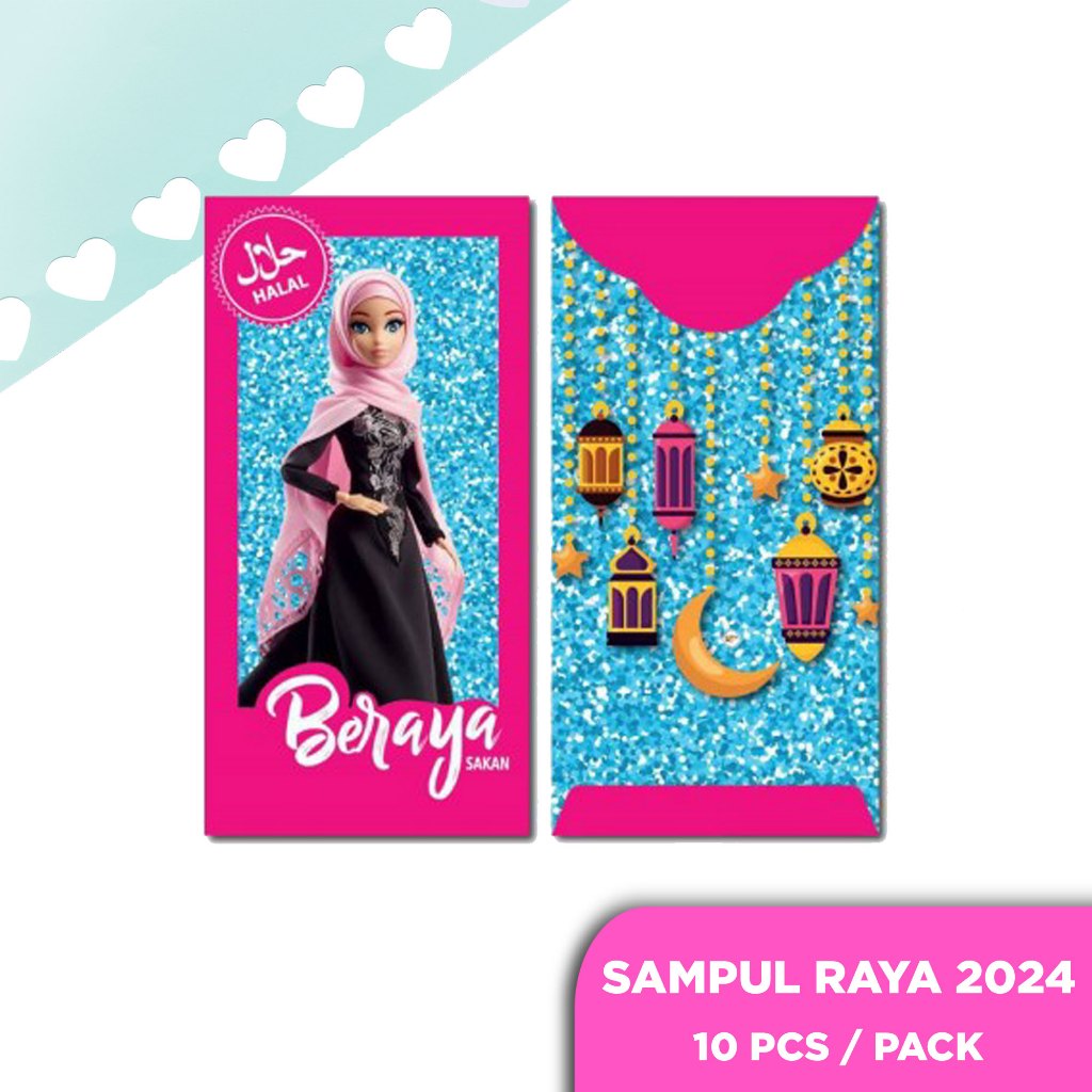 Sampul Duit Raya 2024 Glam (10pcs / pkt) - 10 keping Angpao Hari ...