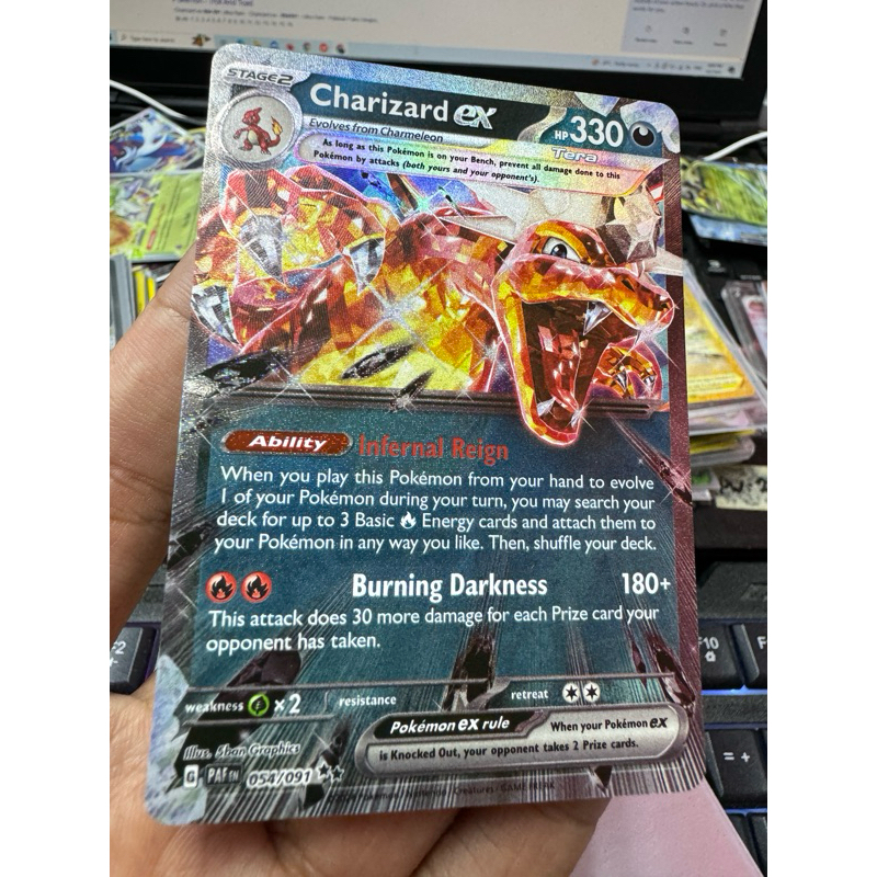 Dark type - Pokemon Card - Charizard ex 054/091 | Shopee Malaysia