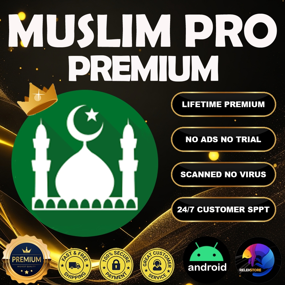 MUSLIM PRO PREMIUM ️TOP-RATED ️ Unlimited | 👑Lifetime Premium👑 ...