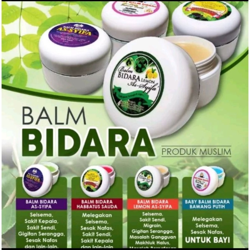 Balm Bidara As Syifa 100 Gram (BORONG)Terapi/Sakit Kepala/Migrain/Angin ...