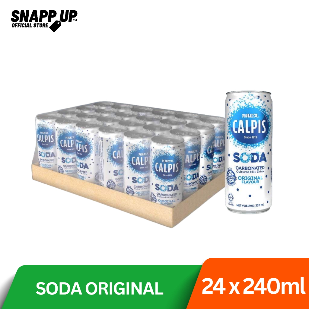 Calpis Soda Original 320ml x 24 | Shopee Malaysia