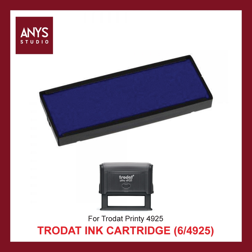 Trodat (6/4925) Ink Cartridge for Printy 4925 Self-Inking Stamp | Shopee Malaysia