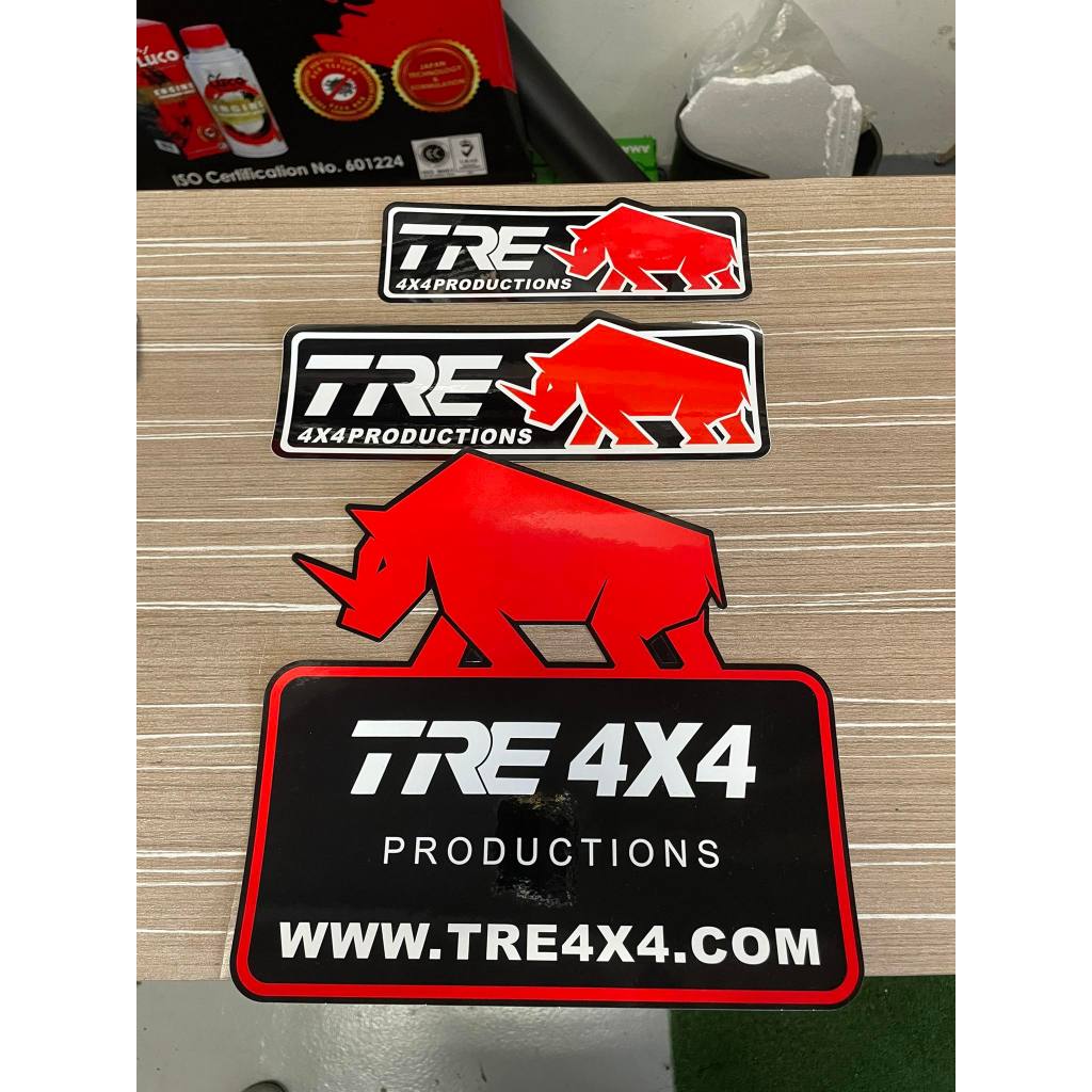 TRE 4X4 Sticker Off Road Body Window Sticker | Shopee Malaysia