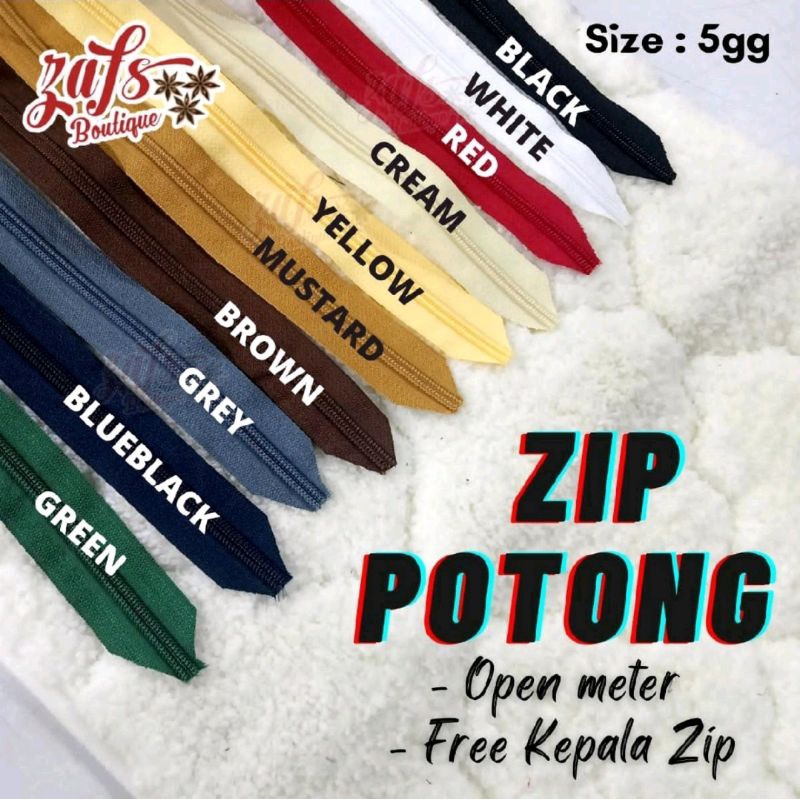 Zip Potong Open Meter | Shopee Malaysia