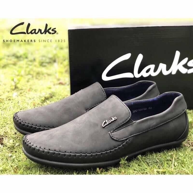 Clarks Lofer, Pure Leather, Comfortable, Durable, Kasut Kulit Clarks ...