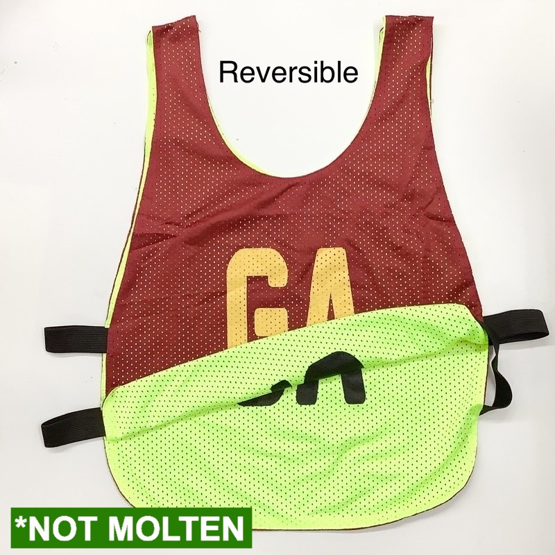 Molten 2022 Netball Reversible Bibs Set BT-6086 bola jaring | Shopee ...