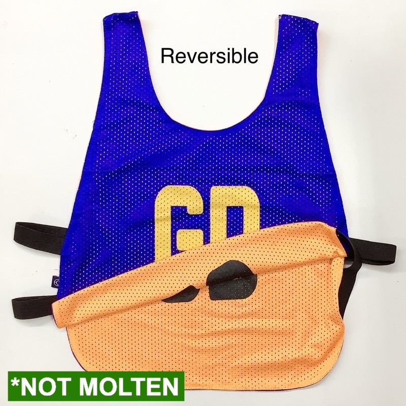Molten 2022 Netball Reversible Bibs Set BT-6086 bola jaring | Shopee ...