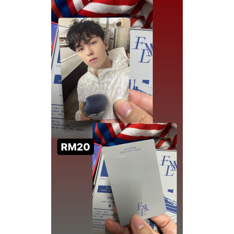 SEVENTEEN VERNON FML PC (photocard) | Shopee Malaysia
