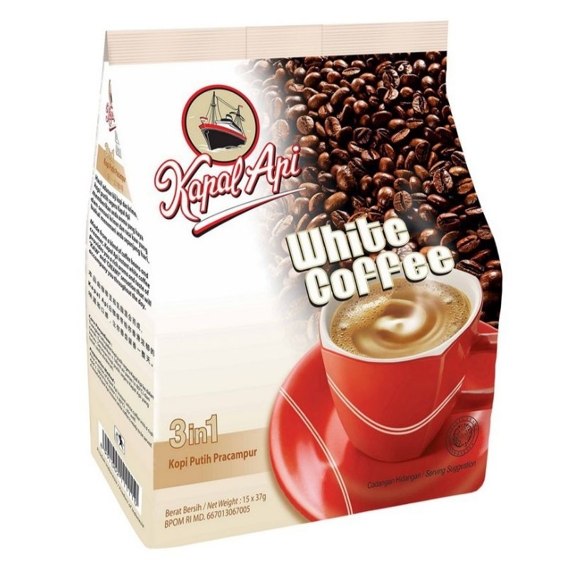 Kapal Api White Coffee 3in1 | Shopee Malaysia