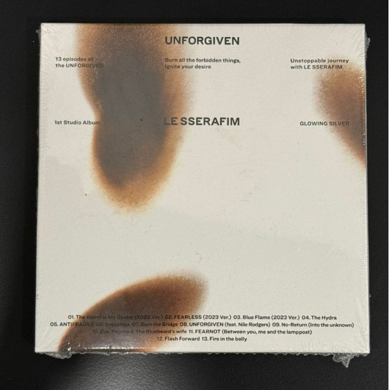 LE SSERAFIM (르세라핌) - Unforgiven 1st Studio Album (Compact ver.) Sealed ...