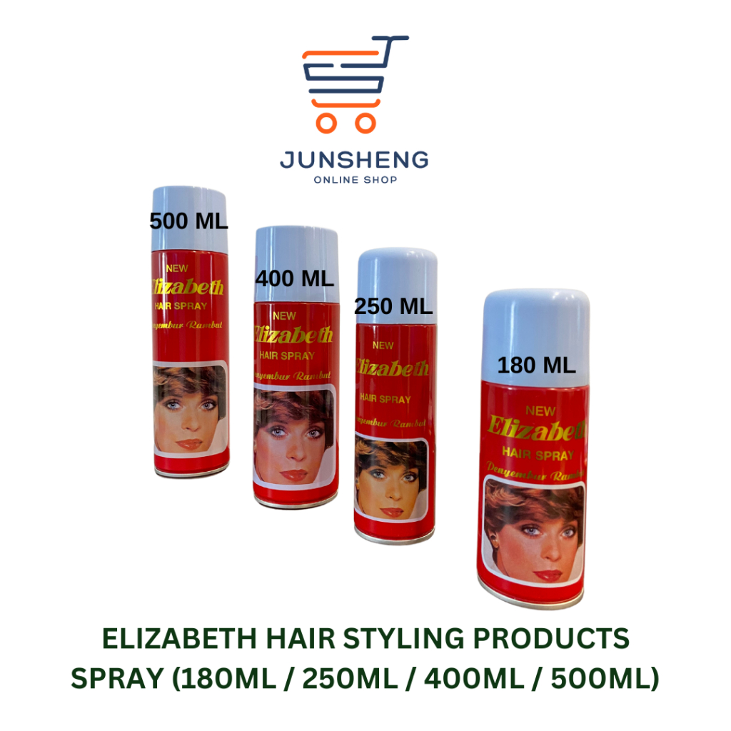 [READY STOCK] New Elizabeth Hair Spray / Penyembur Rambut [180/250/400 ...