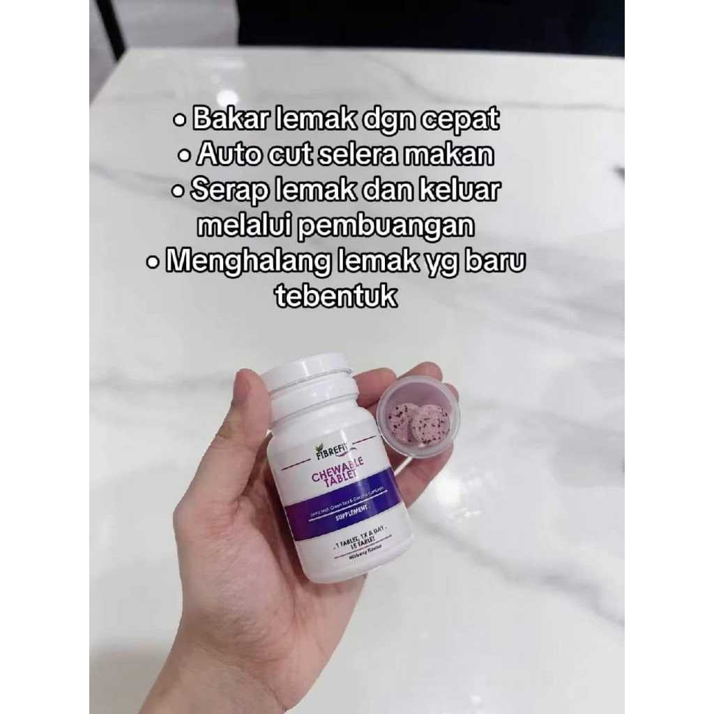FIBREFIT CHEWABLE TABLET 100% ORIGINAL HQ READY STOCK | Shopee Malaysia