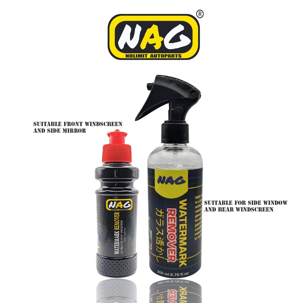 Package NAG Car Glass Watermark Remover Window Watermark Cleaner ...