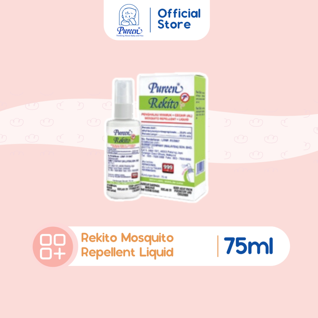 Pureen Rekito Mosquito Repellent Liquid (75ml) | Shopee Malaysia