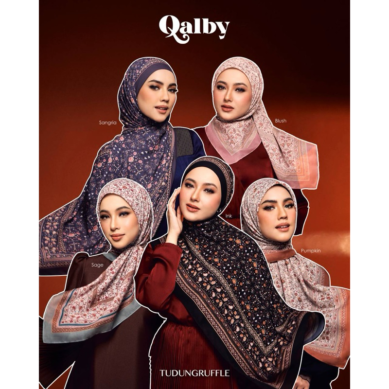 TudungRuffle - Qalby | Shopee Malaysia