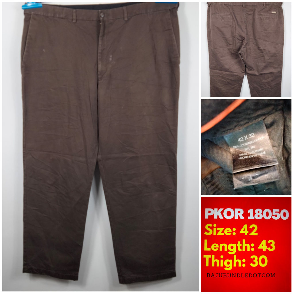 Seluar bundle lelaki UNTUK PERGI KEBUN/BASAHAN/BELASAHAN SAHAJA (Size ...