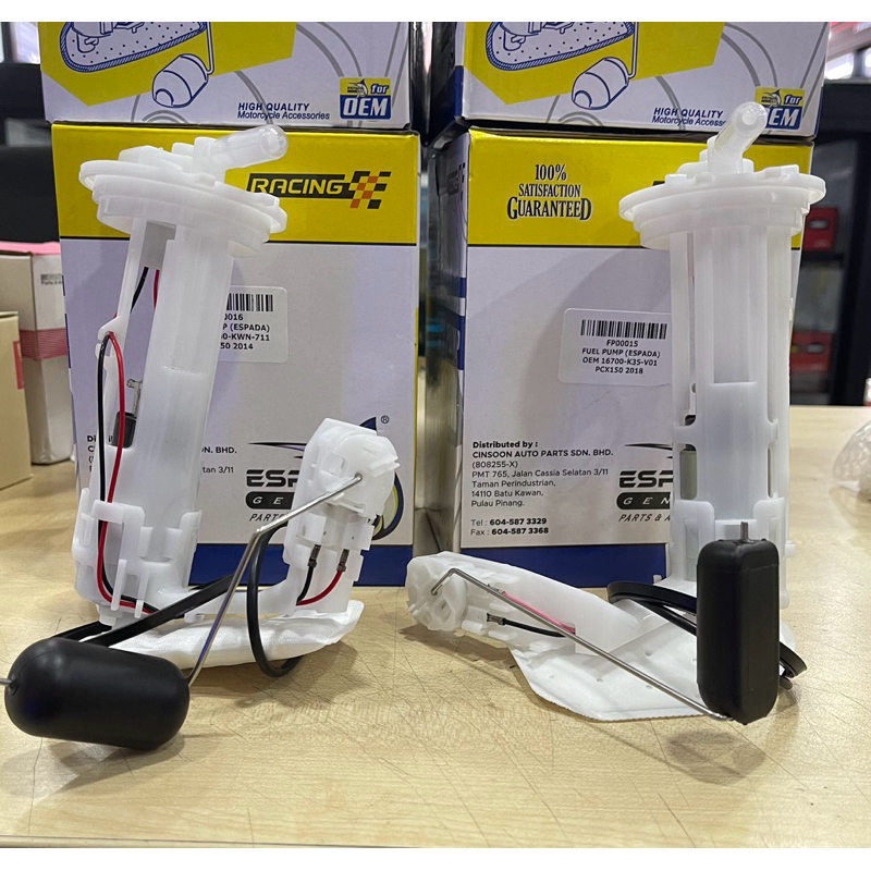 ESPADA HONDA PCX 150 (2014 /2018 )ORIGINAL SPEC. FUEL PUMP ASSY -(16700 ...