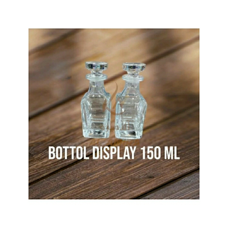 BOTOL DISPLAY /BOTOL CLEAR DISPLAY 150 ML | Shopee Malaysia