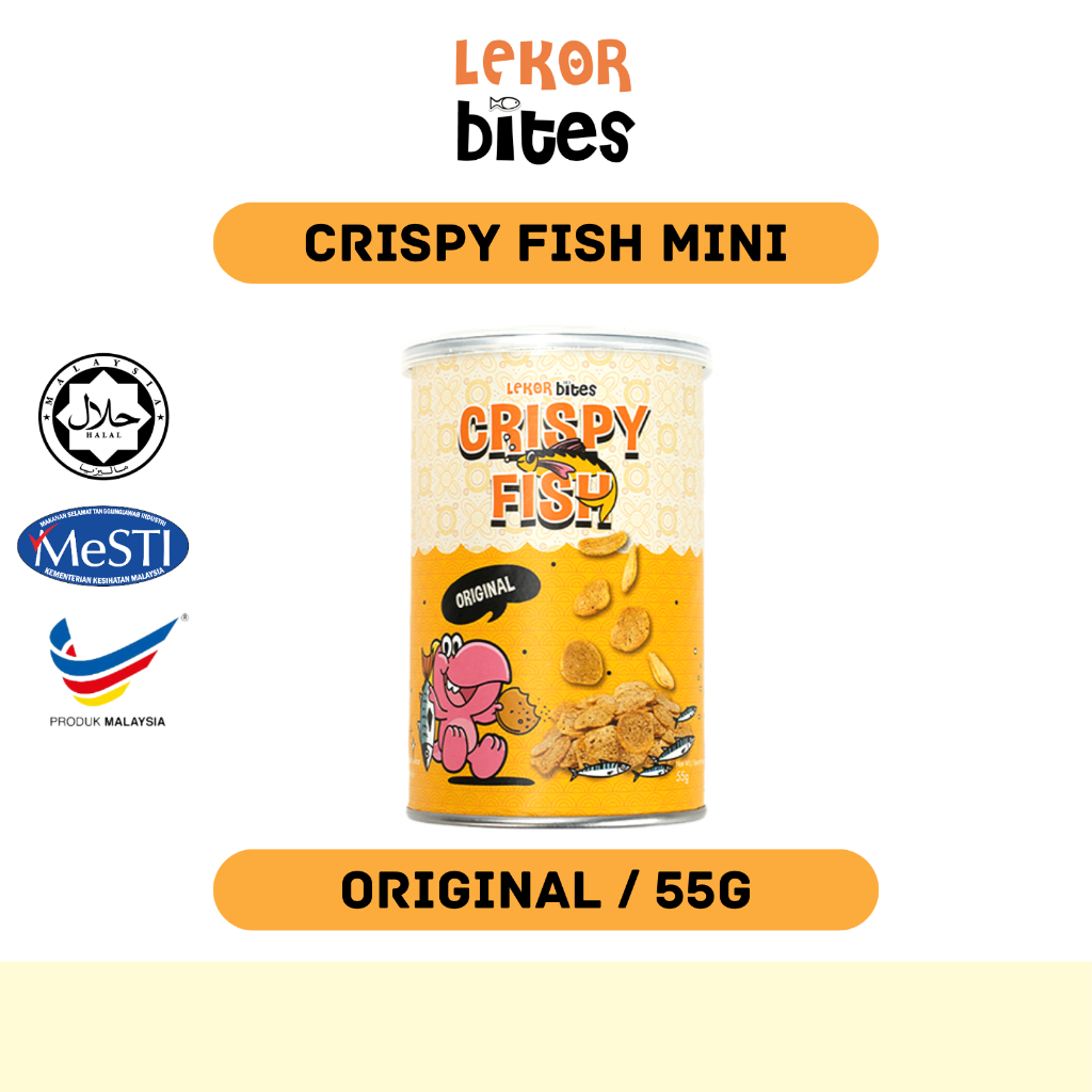 [HALAL] Lekor Bites Crispy Fish Mini | Keropok Lekor Ikan Mini ...