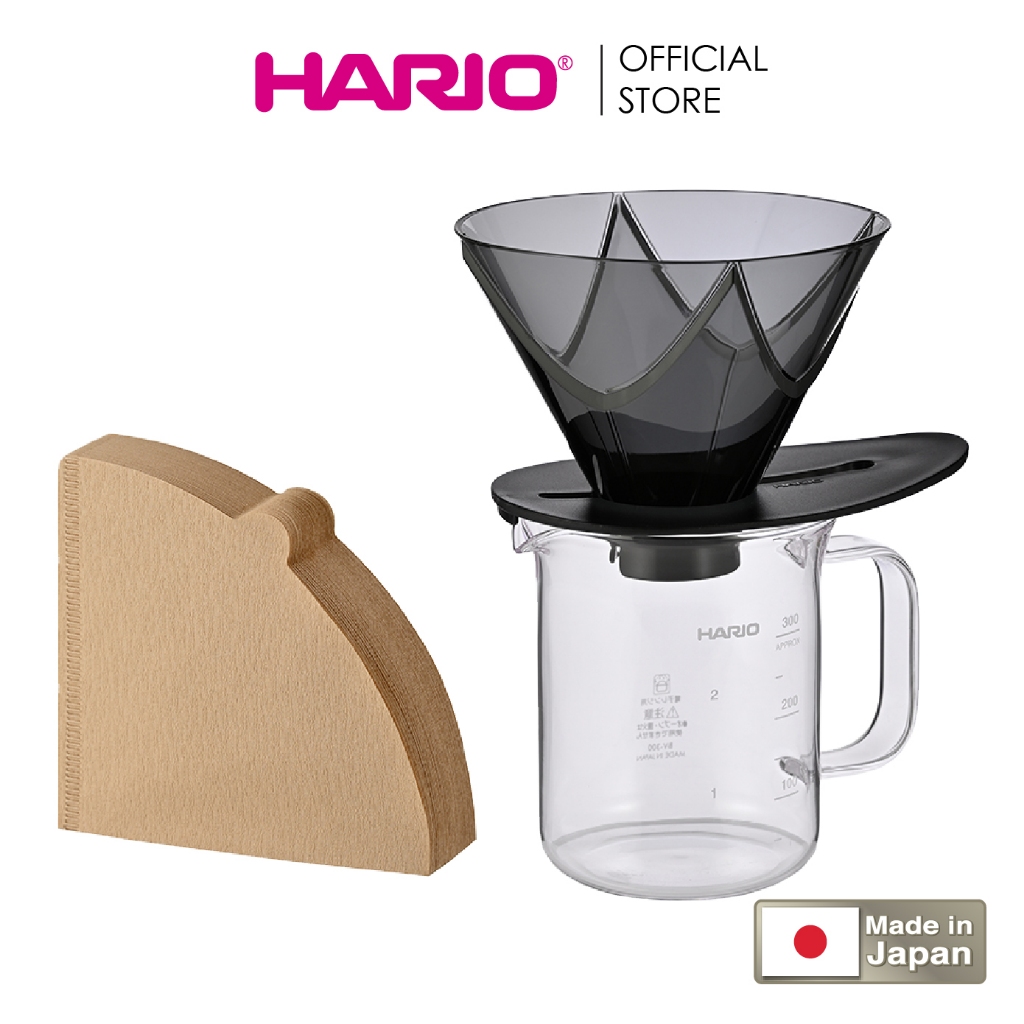 HARIO Dripper Mugen Server Set VDMU-2018-TB | Shopee Malaysia