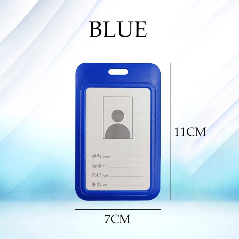 1PC QUAFF Single Sided PP Card Holder Vertical C-593V ID Holder ...