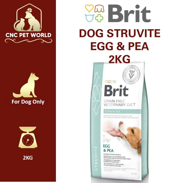 【BRIT】BRIT DOG STRUVITE 2KG | DISSOLUTION OF STRUVITE STONES ...