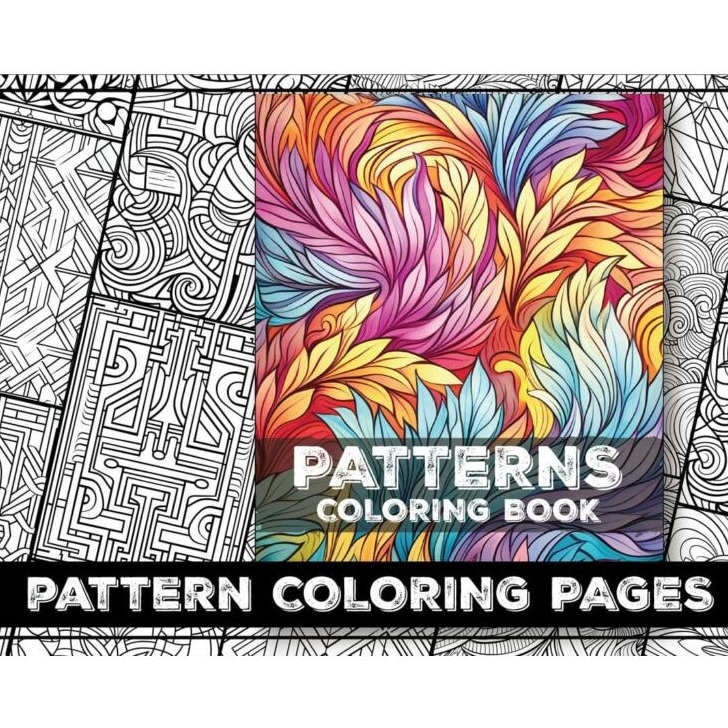 [PDF] Pattern Coloring Book | 49 Coloring Pages | Coloring Pages For ...