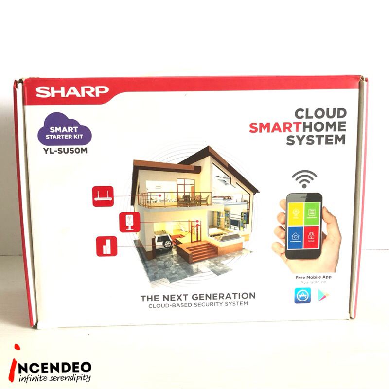 Sharp Cloud Smart Home Security System YL-SU50M | Shopee Malaysia