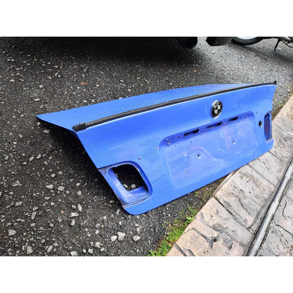 BMW E46 Rear Trunk Boot with Spoiler | Shopee Malaysia