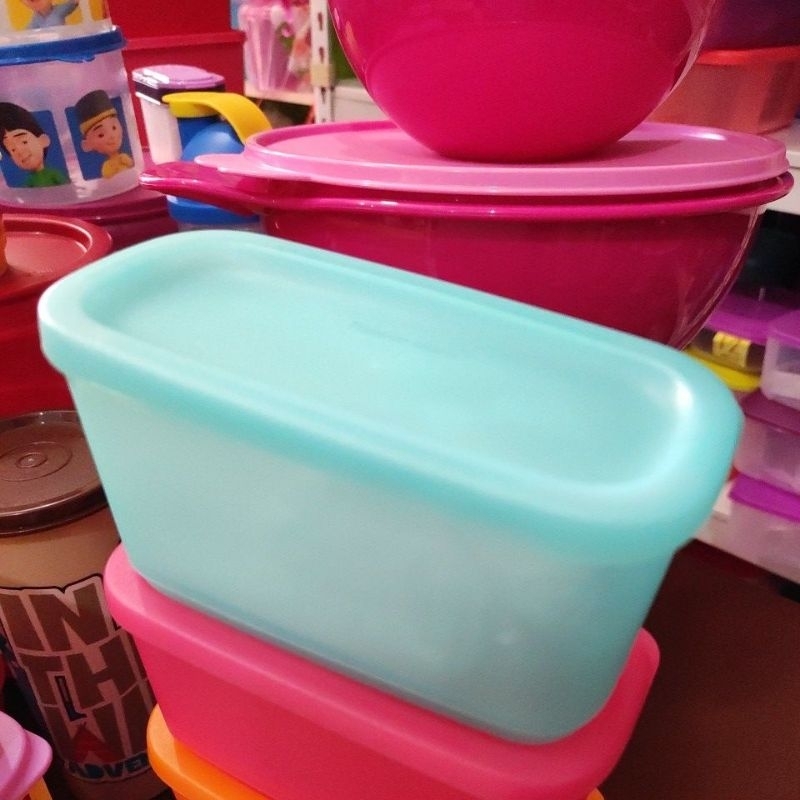 🔥CUBIX HALF SQUARE ROUND 250ML🔥💯 ORIGINAL TUPPERWARE BRANDS READY STOCK ...