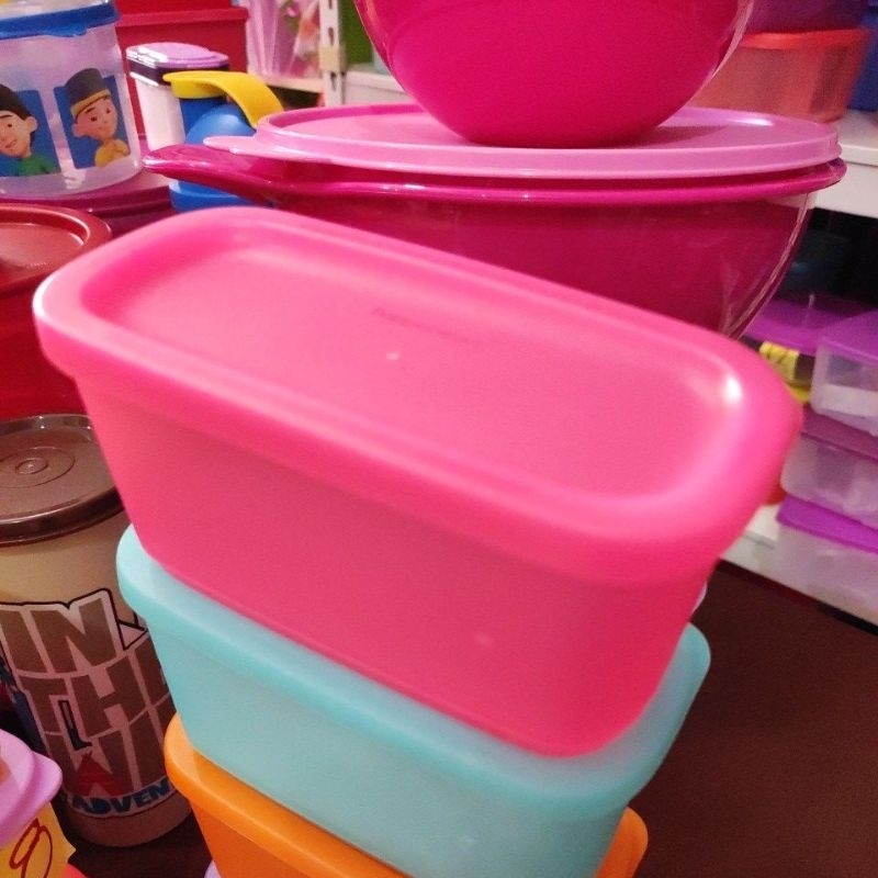 🔥CUBIX HALF SQUARE ROUND 250ML🔥💯 ORIGINAL TUPPERWARE BRANDS READY STOCK ...