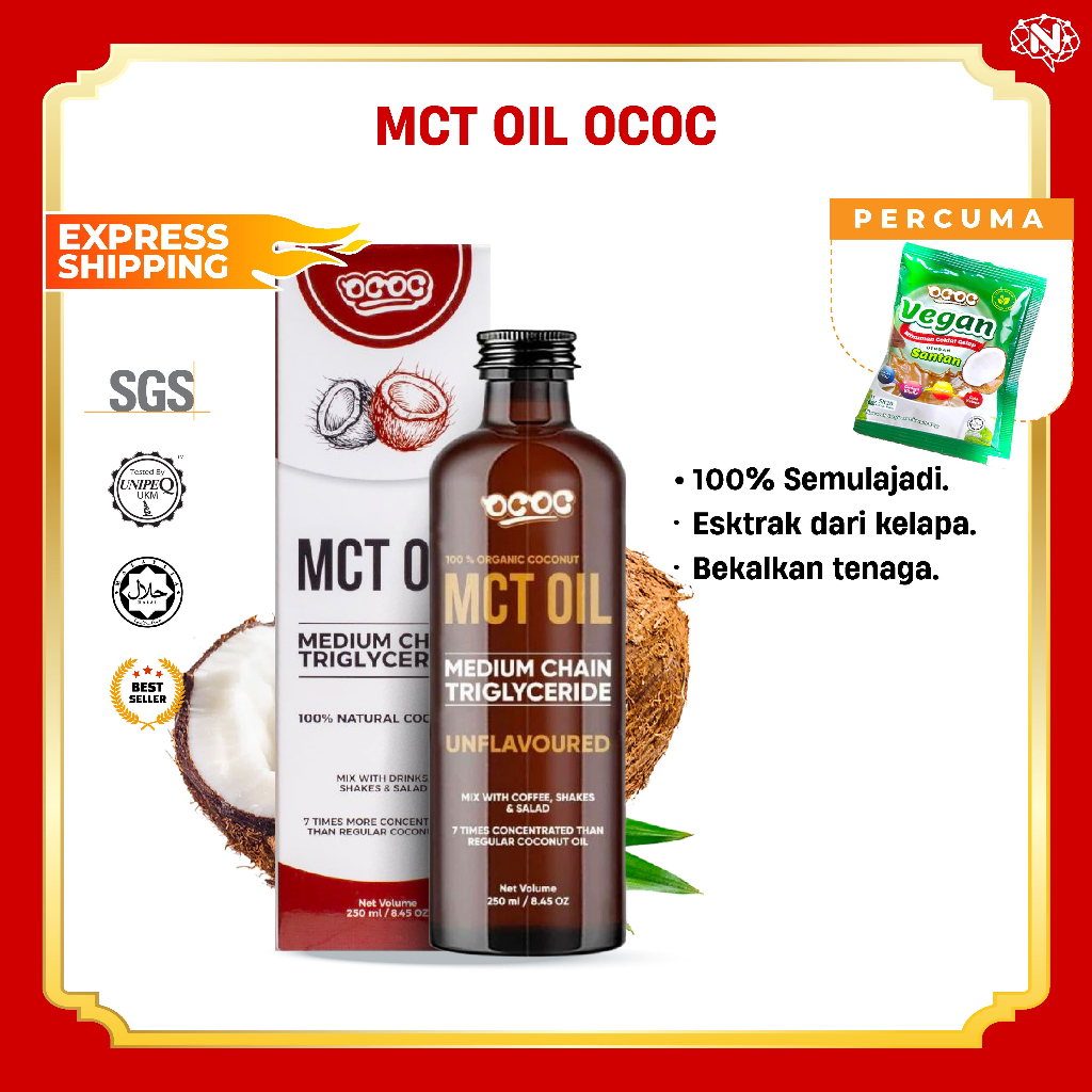 MCT Oil OCOC by Dr Rizal (FREEGIFT) | Shopee Malaysia