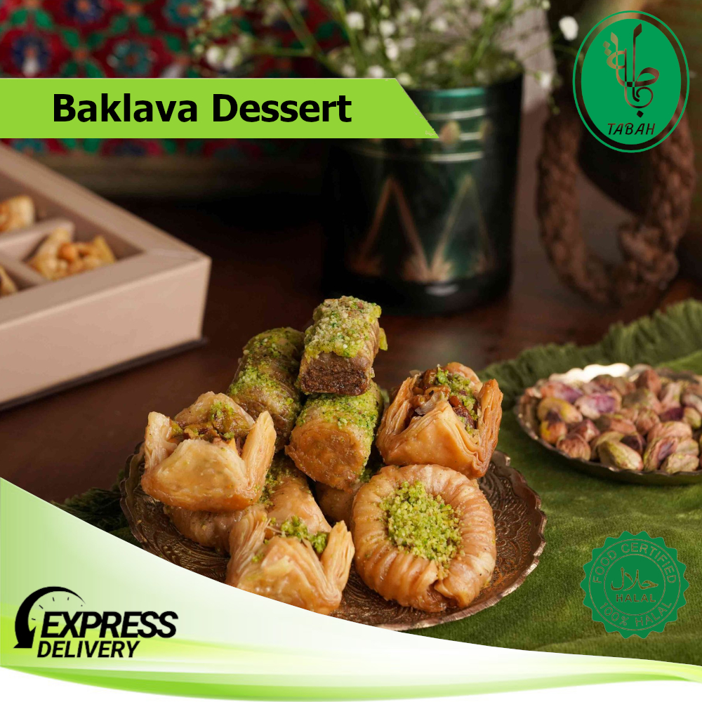 BAKLAVA DESSERT MIX/BAKLAWA MIX/KUIH BAKLAVA ARAB/LARGE/SMALL/SYRIAN ...