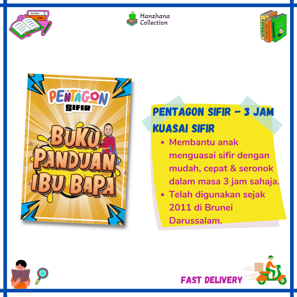 Buku Pentagon Sifir - 3 Jam Kuasai Sifir by Che Man , Cikgu Addie ...