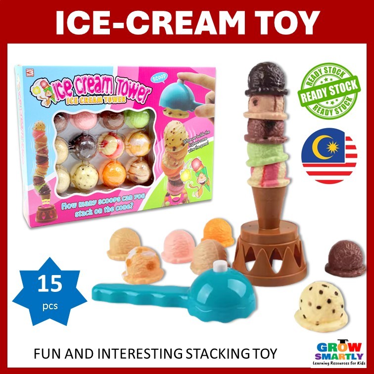 Ice cream toys Ice cream toys for kids mainan aiskrim mainan ice cream ...